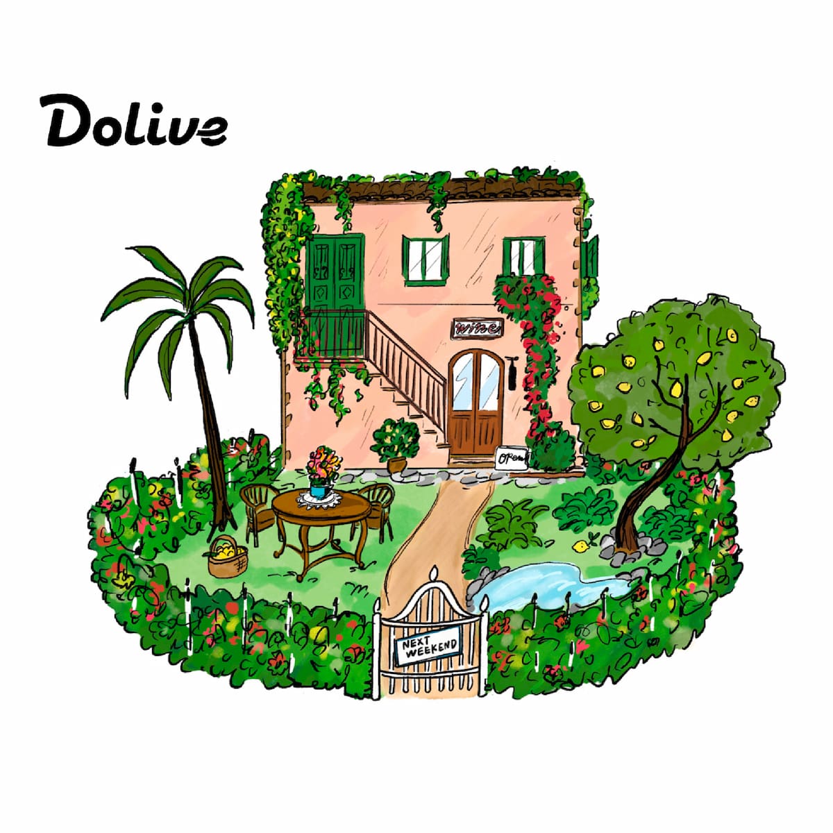 Dolive-Kuramoto Akari illustrations